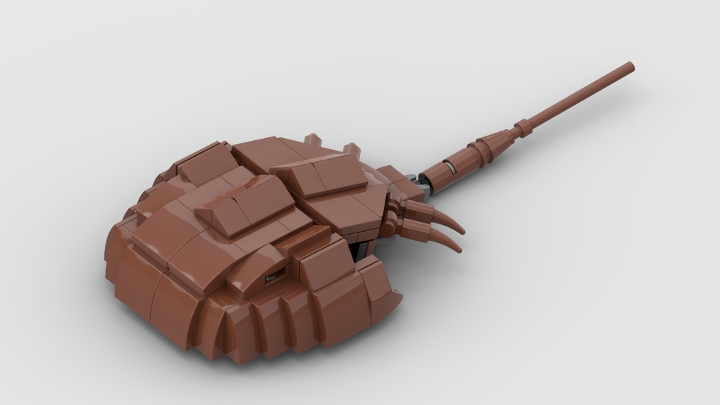 Horseshoe Crab from BrickLink Studio [BrickLink]