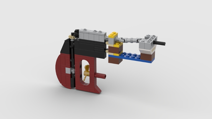 LEGO Titanic Rudder Modification from BrickLink Studio [BrickLink]