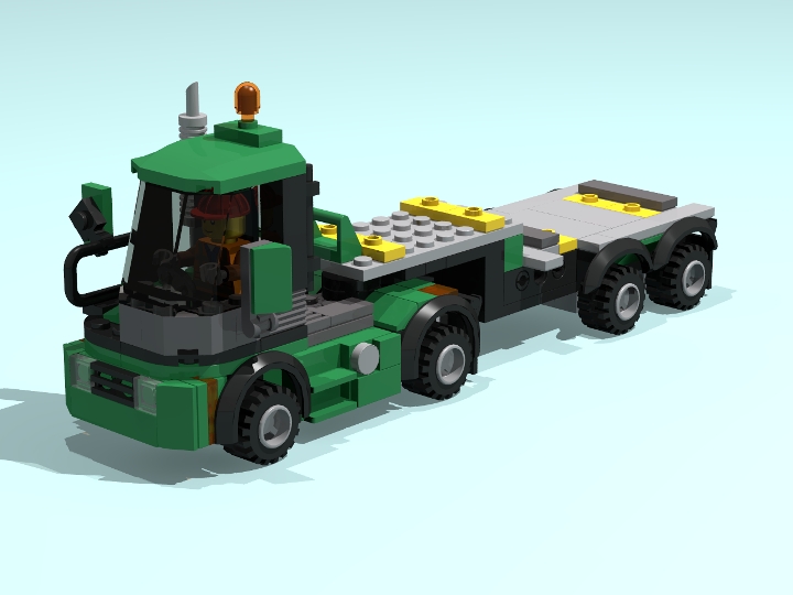 Freight Yard Truck from BrickLink Studio [BrickLink]