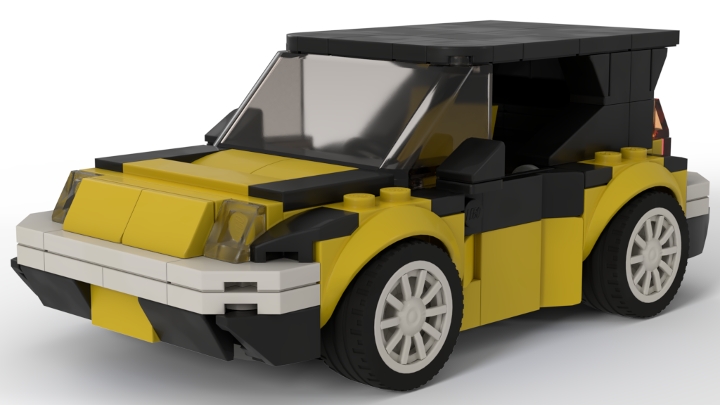 Rally Car 25 from BrickLink Studio [BrickLink]