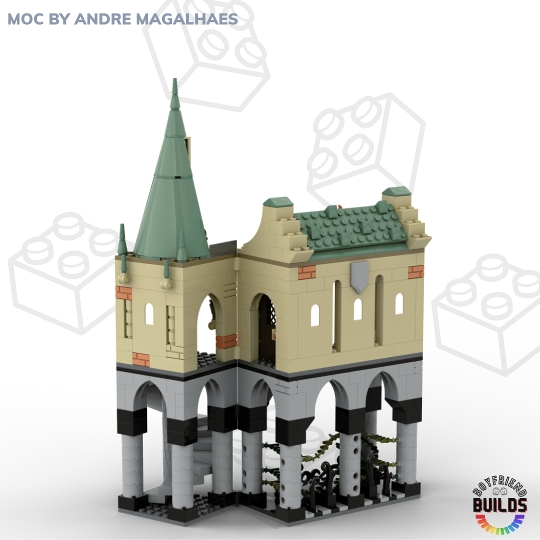 The Forbidden Corridor MOC from BrickLink Studio [BrickLink]