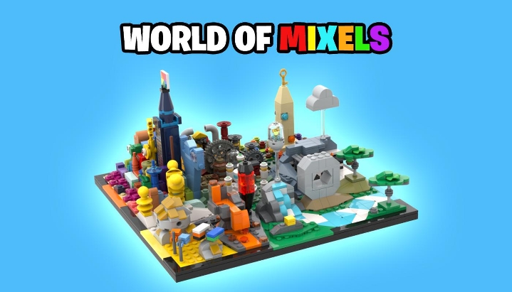 The World of LEGO Mixels Celebratory Diorama from BrickLink Studio ...