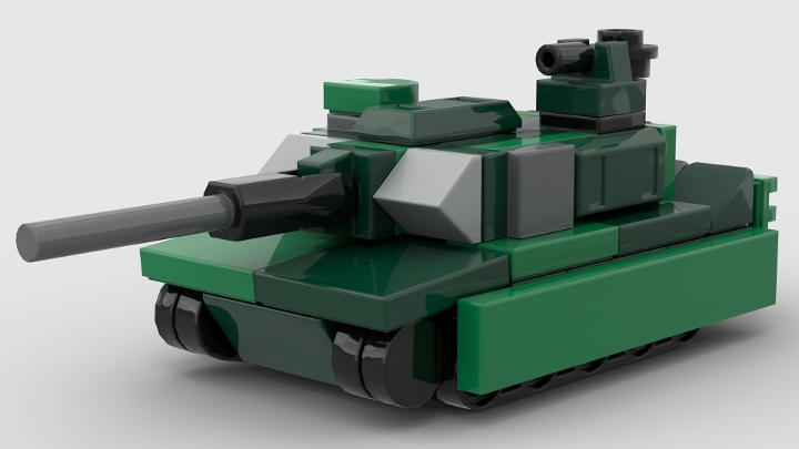 Leopard 2A7 from BrickLink Studio [BrickLink]