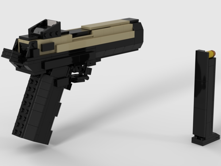 Custom Pistol from BrickLink Studio [BrickLink]