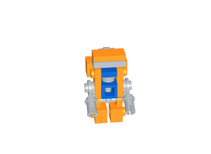 IDW Huffer - Robot from BrickLink Studio [BrickLink]