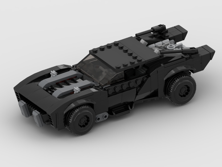 2022 batmobile V2 from BrickLink Studio [BrickLink]
