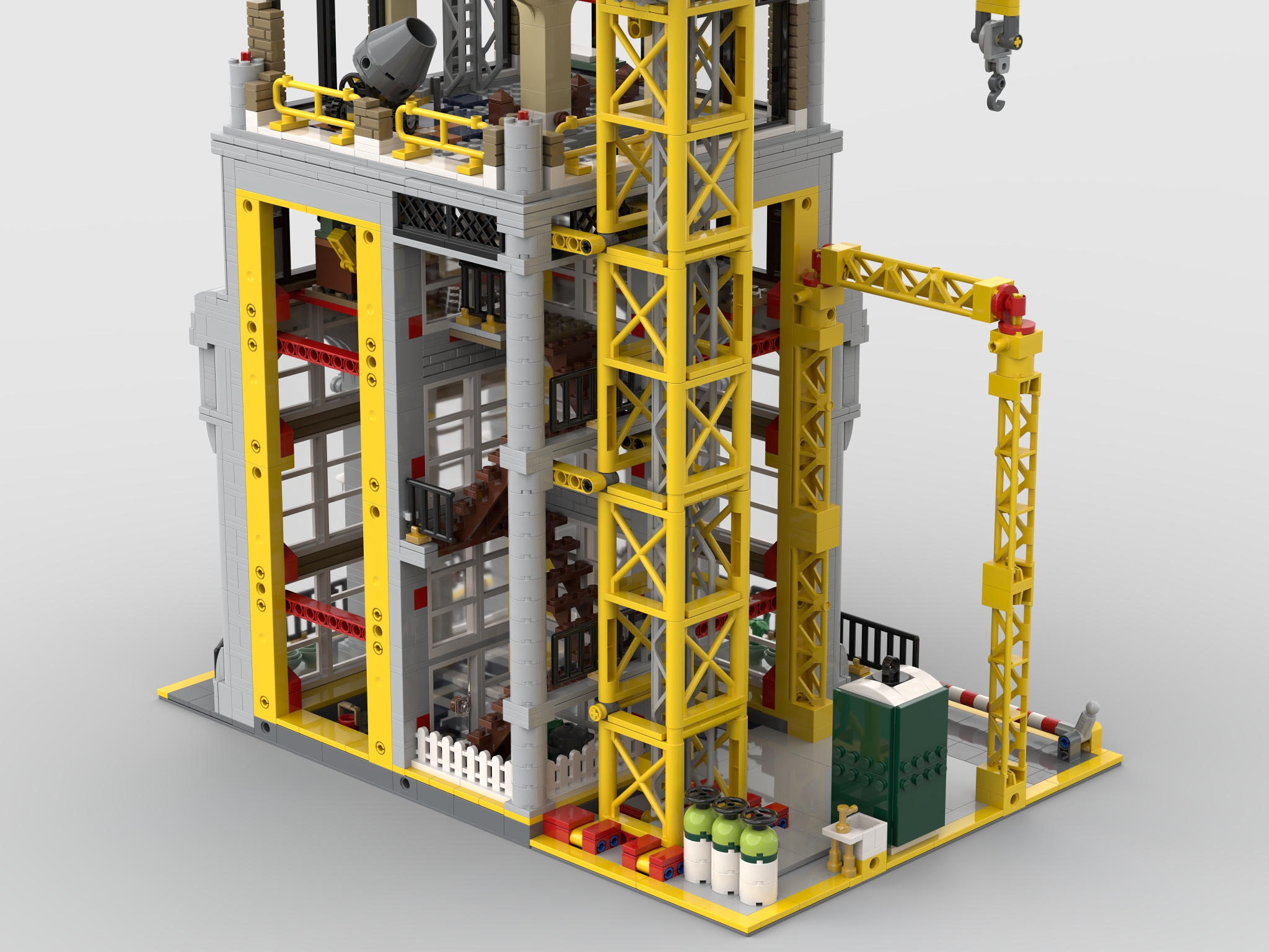 Modular Construction Site BrickLink Modular Construction Site BrickLink