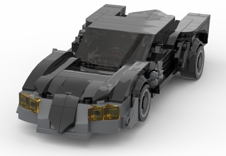 My Custom Batmobile Design from BrickLink Studio [BrickLink]