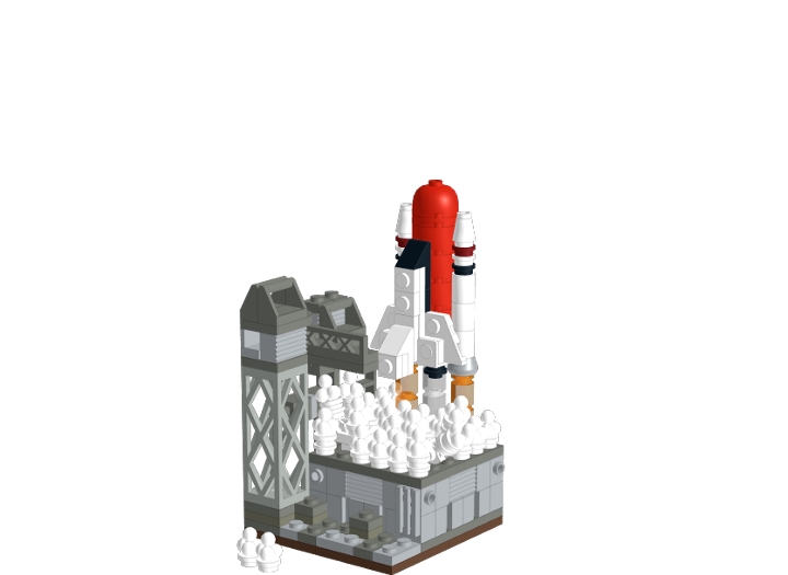 LCU loading screen launch pad from BrickLink Studio [BrickLink]