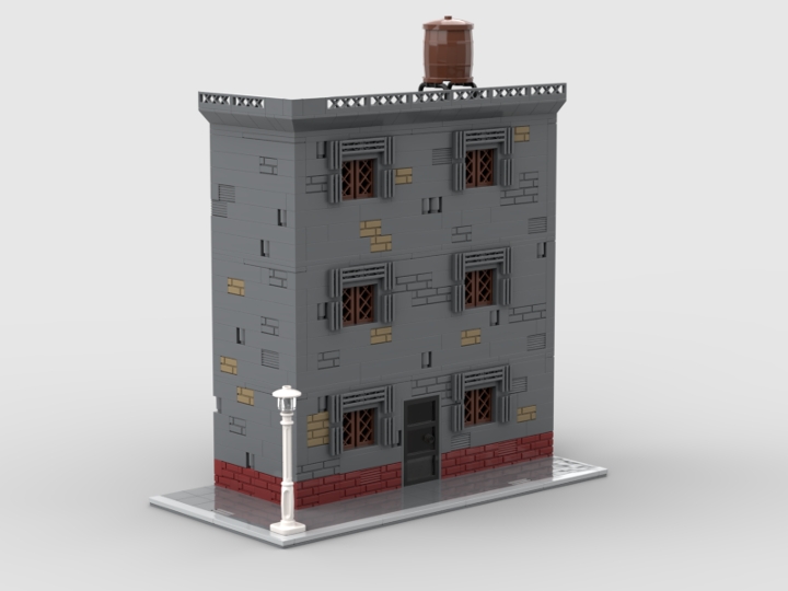 Modular #4 from BrickLink Studio [BrickLink]