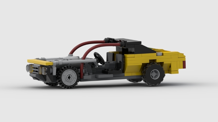 Half-life 2. Ep 2 Muscle car (Updated) from BrickLink Studio [BrickLink]