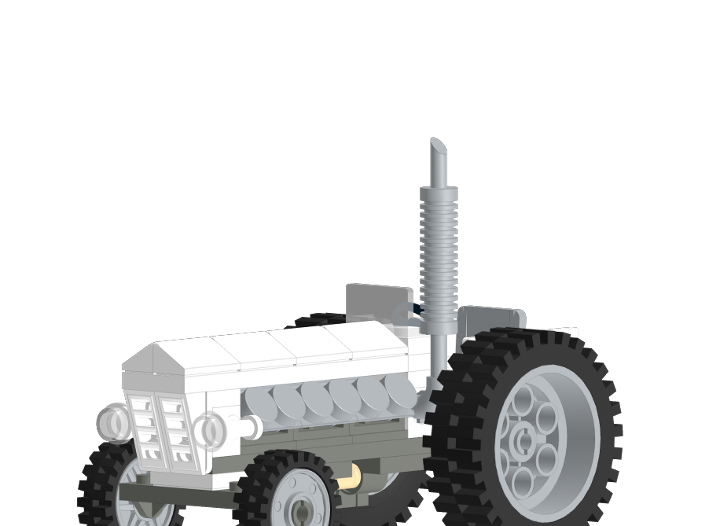 Farm Tractor from BrickLink Studio [BrickLink]
