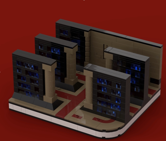 Jedi Library from BrickLink Studio [BrickLink]