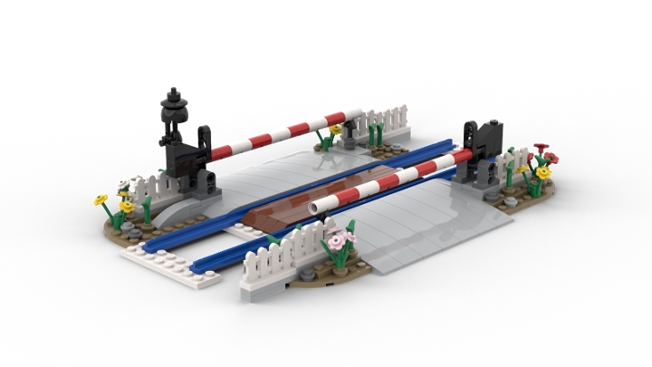 dolfmeister | Level Crossing | Single Track from BrickLink Studio ...