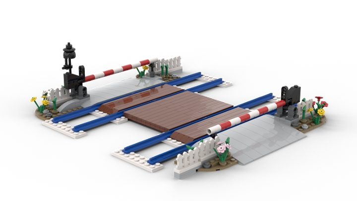 dolfmeister | Level Crossing | Double Track | 16 Stud Centres from ...