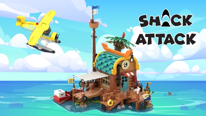 SHACK ATTACK from BrickLink Studio [BrickLink]