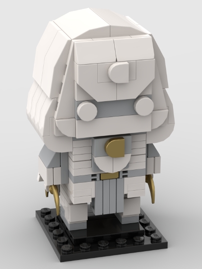 Brickheadz Moon Knight (MCU) from BrickLink Studio [BrickLink]