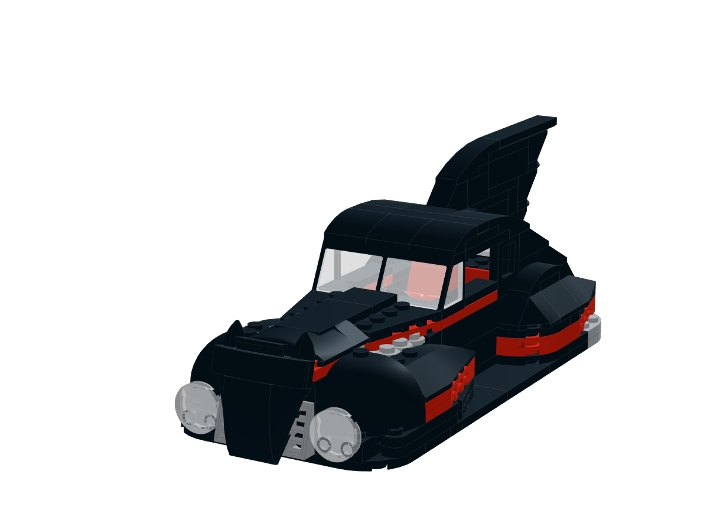Lego Batman 3 (2014) The Batmobile (1944) from BrickLink Studio [BrickLink]