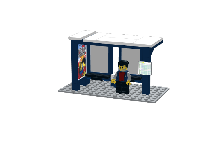 BUS STOP from BrickLink Studio [BrickLink]