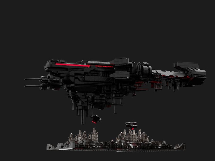 Y-F. Airship from BrickLink Studio [BrickLink]