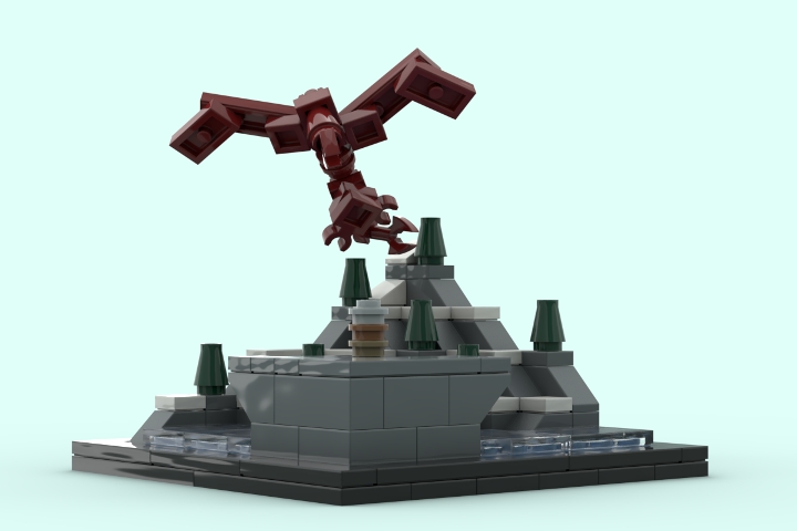 dragon_buildable from BrickLink Studio [BrickLink]