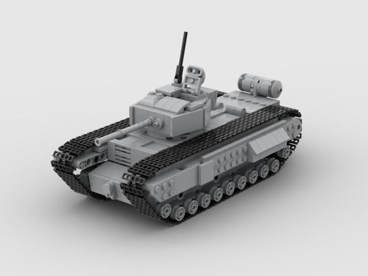 Churchill III Tank from BrickLink Studio [BrickLink]