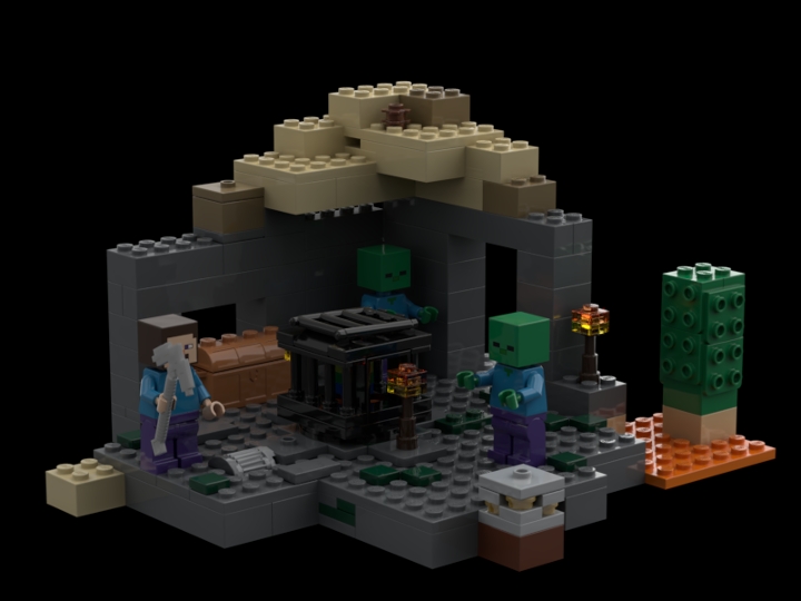 minecraft 2015 set from BrickLink Studio [BrickLink]