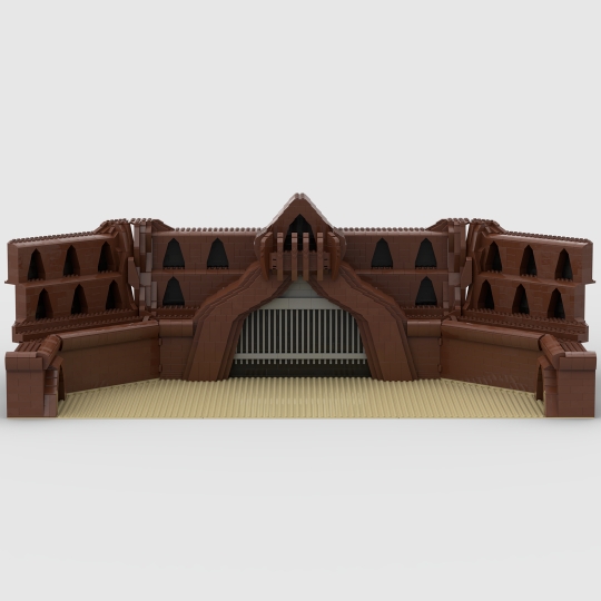 Geonosis Arena from BrickLink Studio [BrickLink]