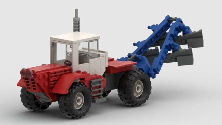 Tractor Plow from BrickLink Studio [BrickLink]