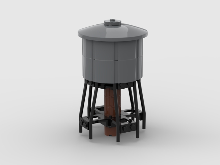 water tower from BrickLink Studio [BrickLink]