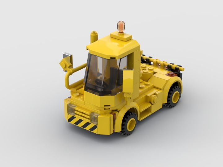 Yellow Truck v2 from BrickLink Studio [BrickLink]