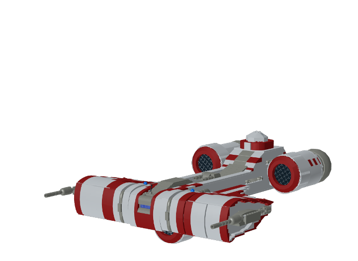 Republic Attack Cruiser from BrickLink Studio [BrickLink]
