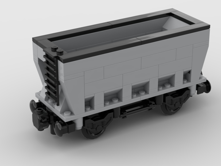 Simple Hopper Wagon from BrickLink Studio [BrickLink]