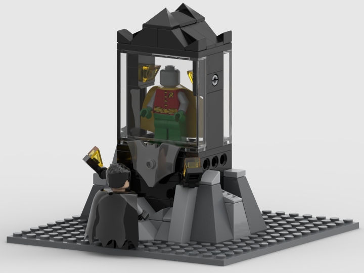 Batcave - Robin Altar from BrickLink Studio [BrickLink]