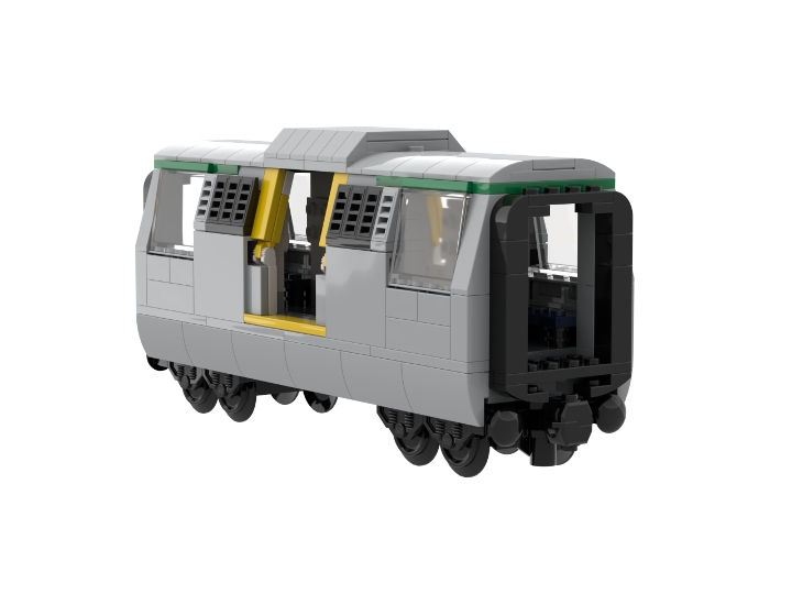 Australian Transperth A-series train Test Ver 1 from BrickLink Studio ...