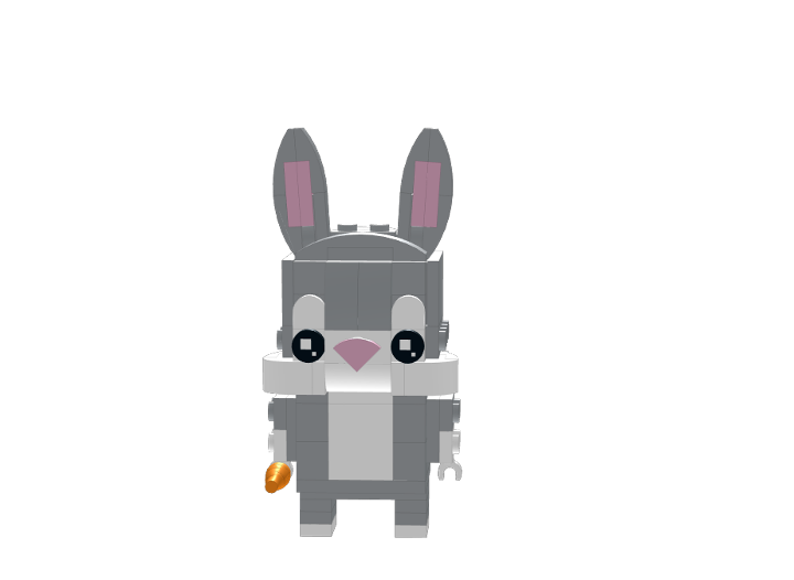 Bugs Bunny Brickheadz from BrickLink Studio [BrickLink]