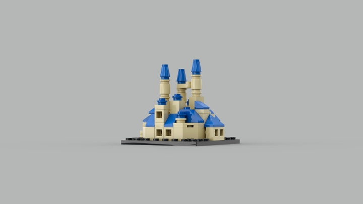 Miniature Enchanted Storybook Castle, Disneyland Shanghai from BrickLink Studio [BrickLink]