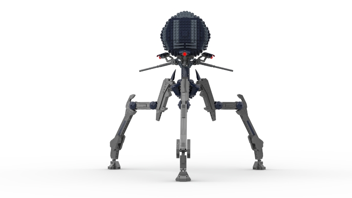 Octuptarra droid (Tri droid) from BrickLink Studio [BrickLink]