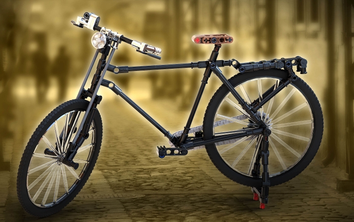 28bicycle from BrickLink Studio [BrickLink]