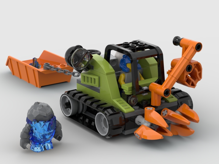 Granite Driller from BrickLink Studio [BrickLink]