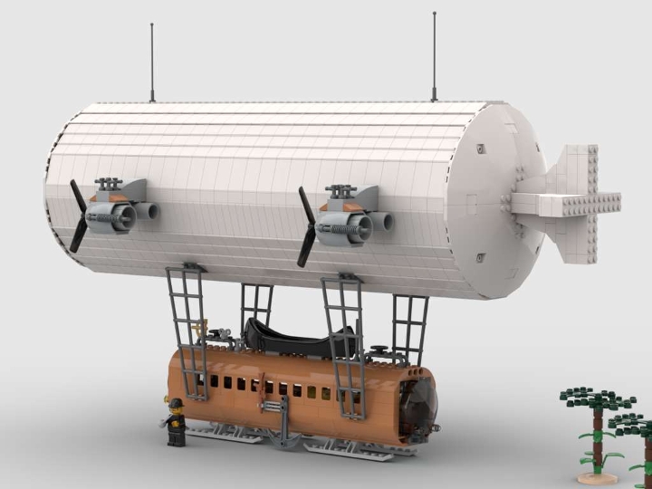 Adventurers Airship from BrickLink Studio [BrickLink]