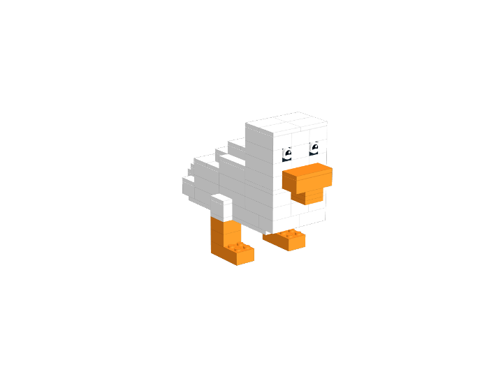 Duck from BrickLink Studio [BrickLink]
