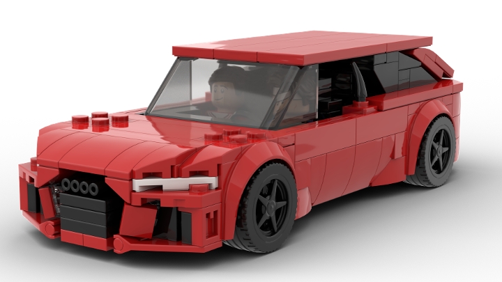 Audi RS6 Avant from BrickLink Studio [BrickLink]