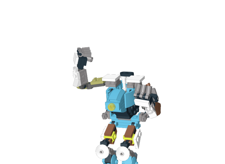 Fortnite Kit Mech from BrickLink Studio [BrickLink]