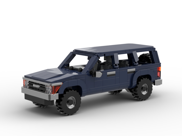 91 Toyota 4runner from BrickLink Studio [BrickLink]