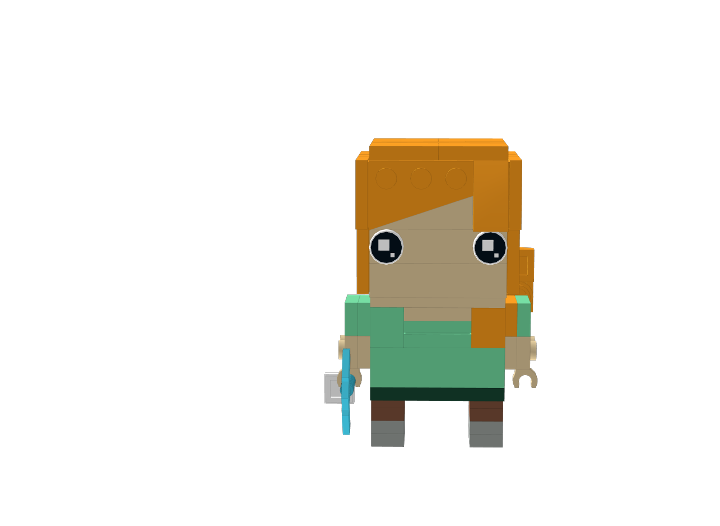 brickheadz Alex from BrickLink Studio [BrickLink]