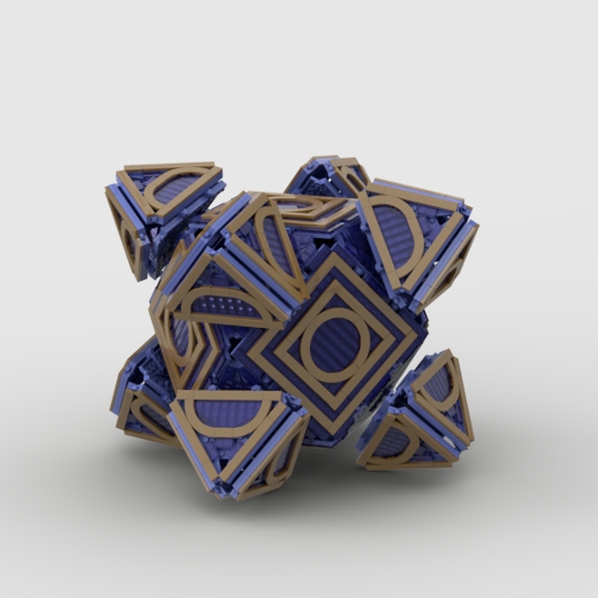 Holocron from BrickLink Studio [BrickLink]
