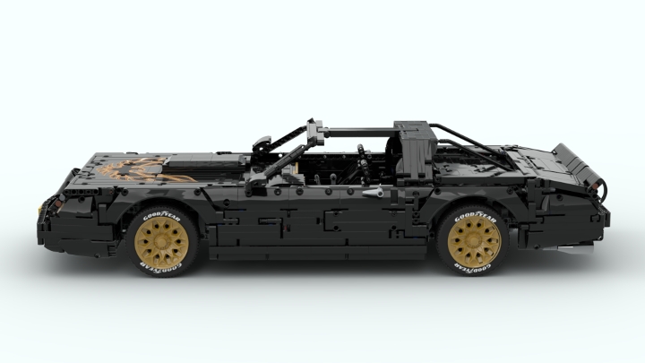 Pontiac Trans Am RC from BrickLink Studio [BrickLink]