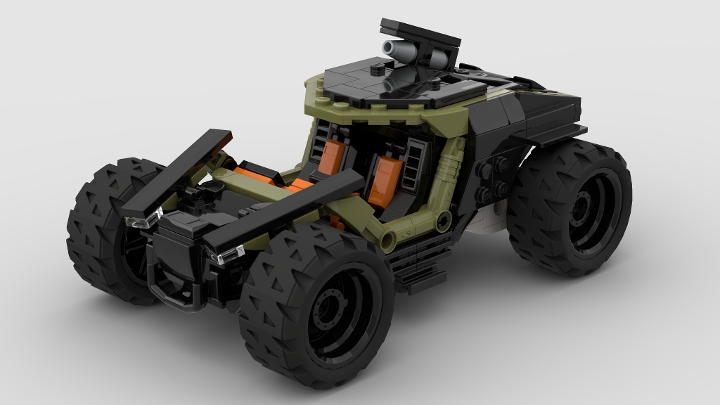 Tumbril Cyclone AA from BrickLink Studio [BrickLink]