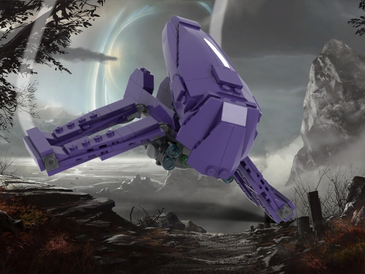 HALO: Covenant Banshee Strike! from BrickLink Studio [BrickLink]